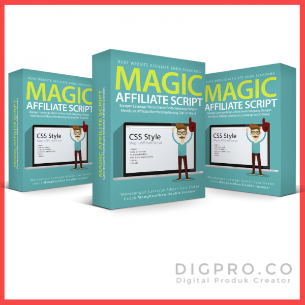 Magic Affiliate Script - Andal Digital Shop